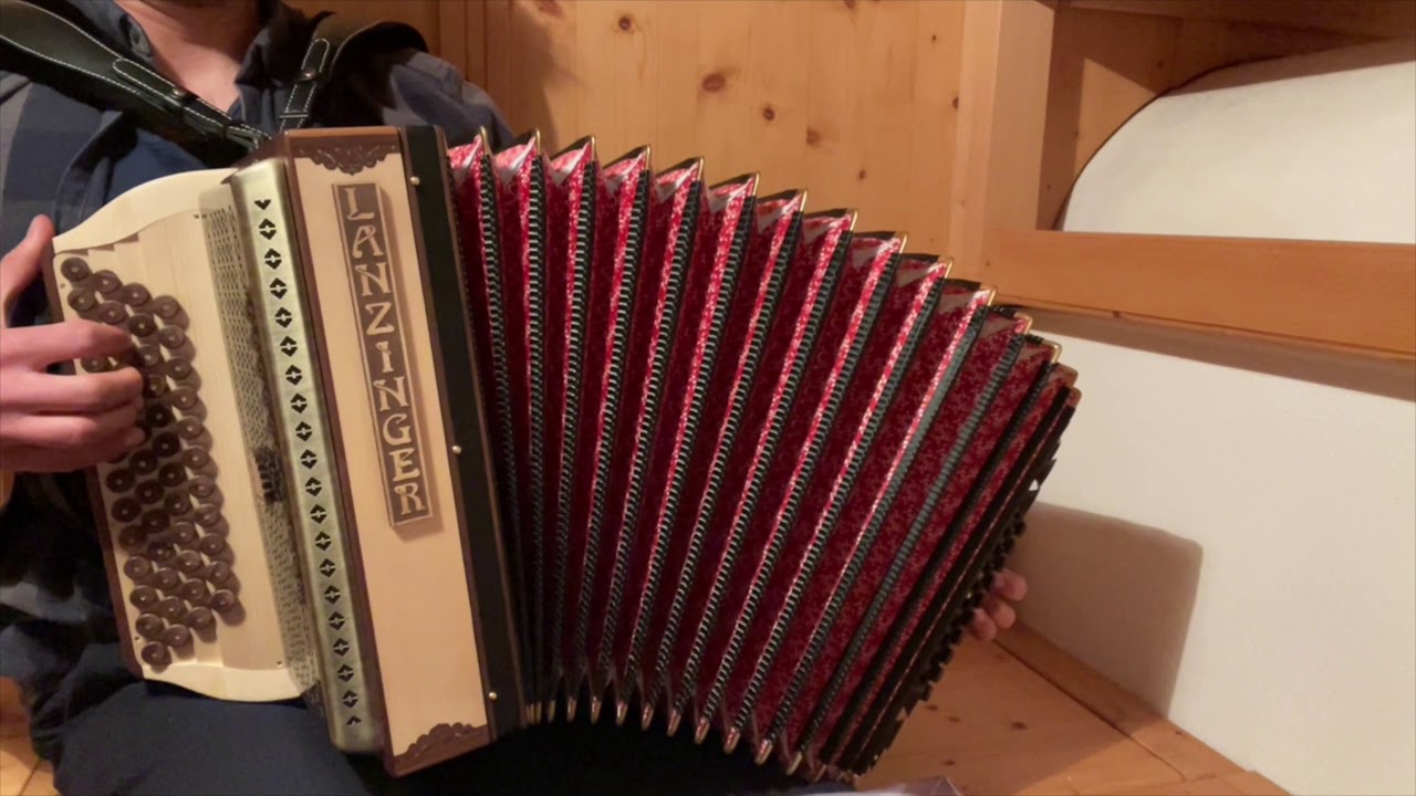 Lanzinger Harmonika 34 Alma Massiv 50/20 - Steirische Harmonika